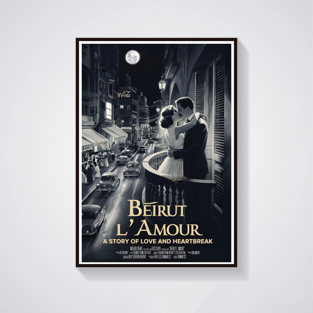 Beirut L'amour: The Movie Illustrated Poster | Nashou Dearz